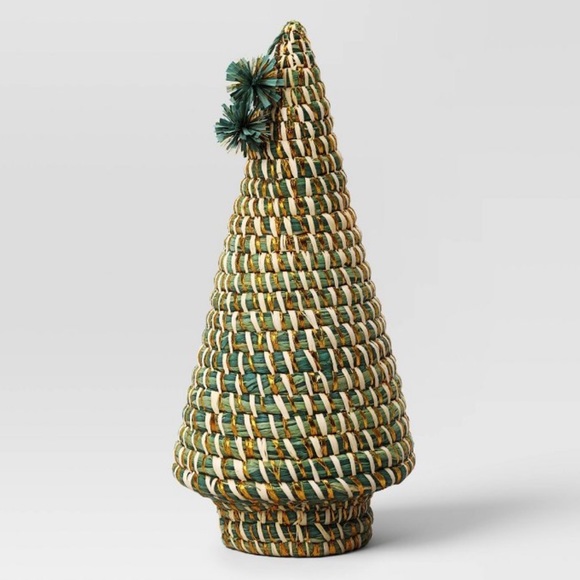 Threshold | Holiday | New Threshold Tall Raffia Christmas Tree Green ...